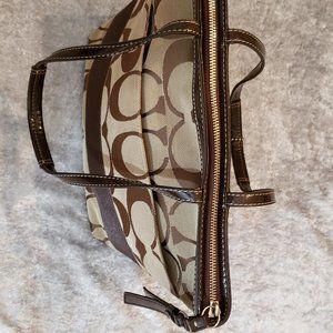 Coach | Bags | Coach Signature Print Tote | Poshmark